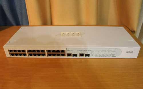 Коммутатор 3com baseline switch 2226 plus