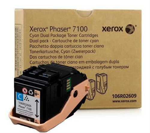 Картридж xerox 106R02609 Cyan