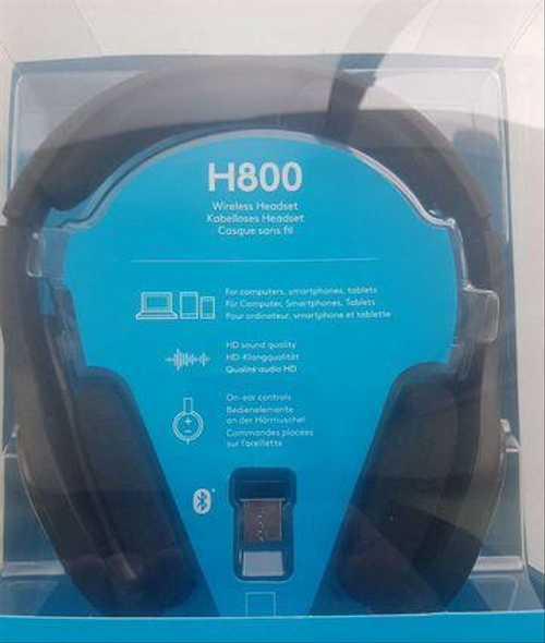 Беспроводные наушники logitech h800