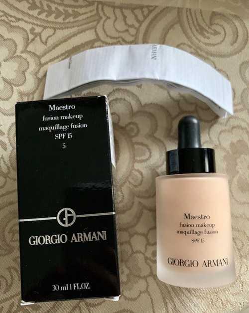 Тональный крем Armani Maestro (новый, чек)