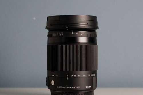 Sigma AF 18-300mm f/3.5-6.3 DC Macro OS HSM Canon
