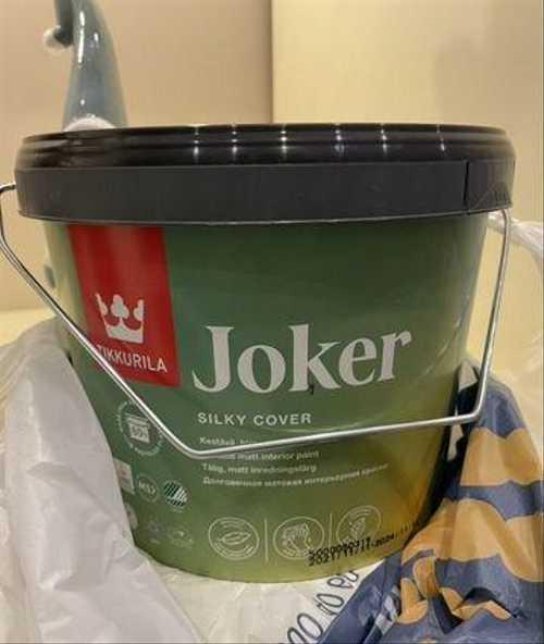 Краска для стен Tikkurila Joker