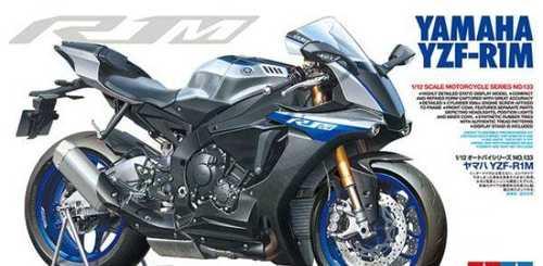 1:12 Сборная модель Yamaha Yzf-r1m. Tamiya J