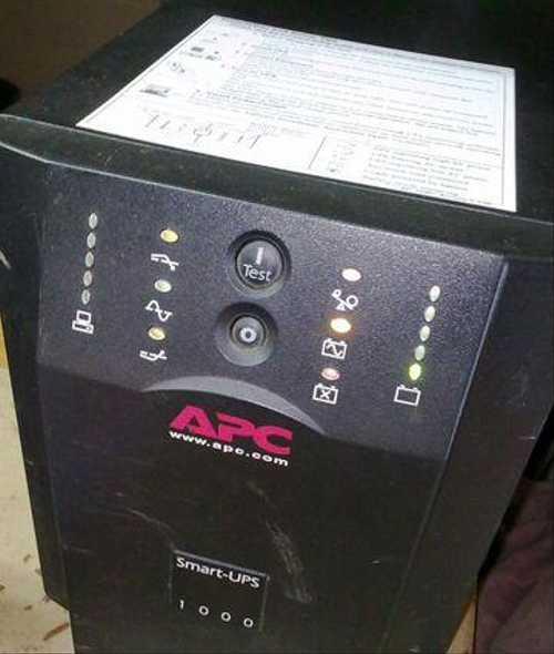 Ибп APC Smart-UPS 1000VA