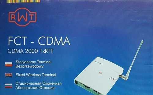 Стационарный сотовый телефон терминал RWT FCT-cdma