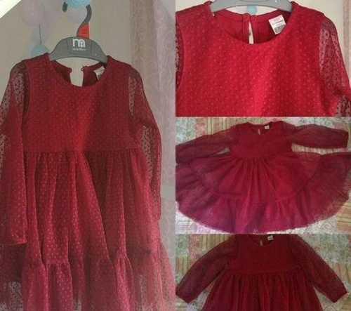 Платья для девочки 86-92-98, песочник, шорты