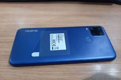 Телефон Realme RMX2180 C15 64Gb Ram 4Gb Marine Blu