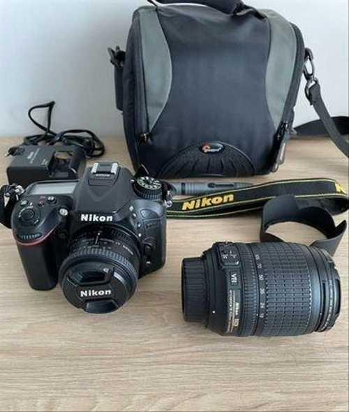 Фотоаппарат Nikon D 7100 с объективами