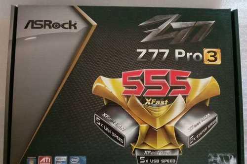 Материнская плата AsRock Z77 Pro3