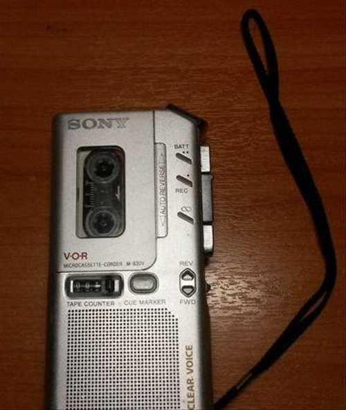 Микрокассетный диктофон Sony M-830V