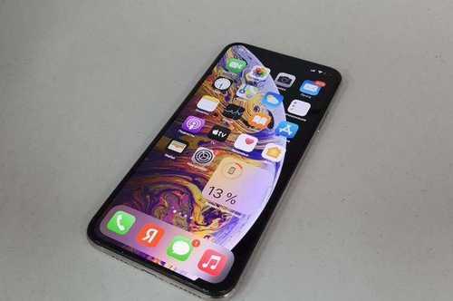 Телефон iPhone Xsmax Silver 512gb