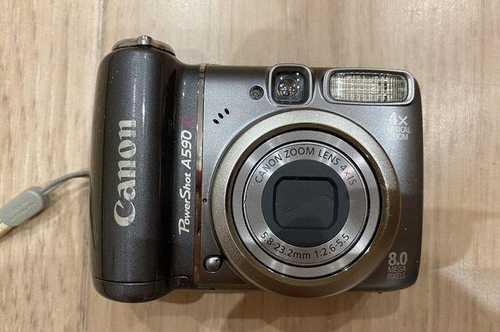 Фотоаппарат Canon PowerShot A590 IS