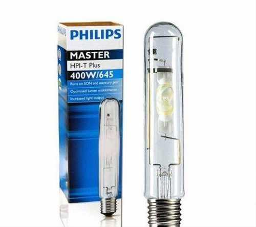 Лампа металлогалогенная philips 400W HPI-T Plus