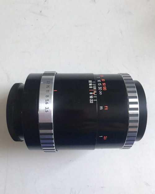 Объектив Carl Zeiss Jena Sonnar 3.5/135 в футляре