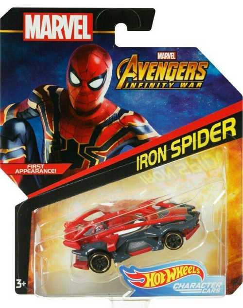 Автомобиль Hot wheels Iron spider