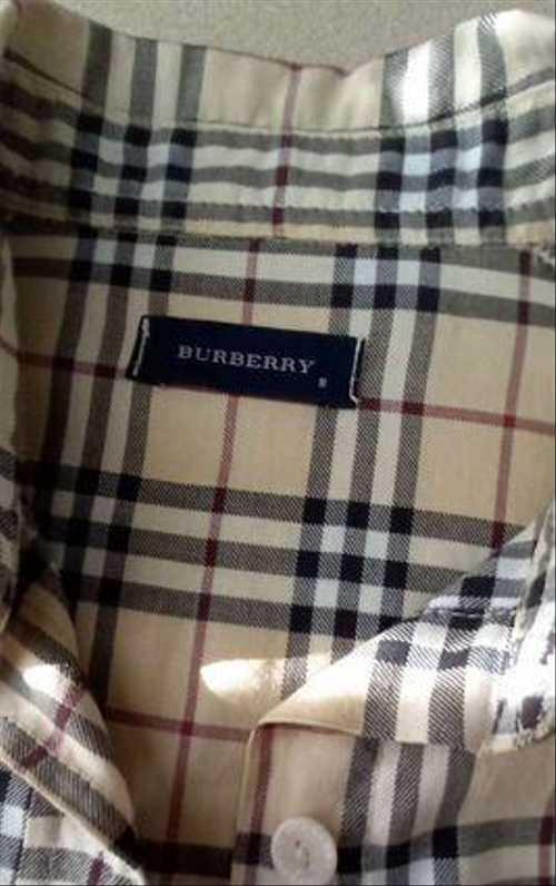 Burberry рубашка оригинал 5-6 лет