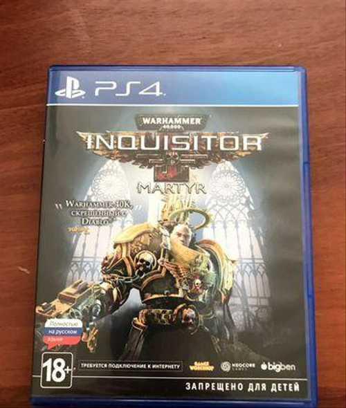 Warhammer 40,000: inquisitor - martyr ps4