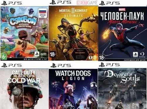 30 игр для PS5 / PS4