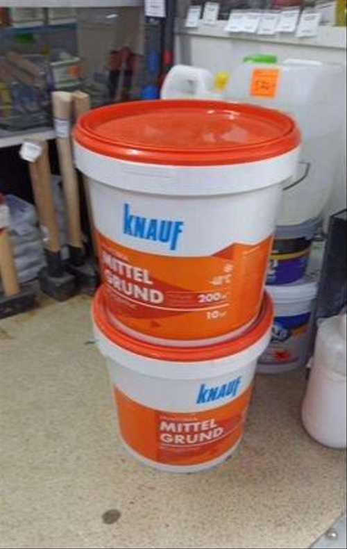 Грунтовка knauf mittel grund 10 кг