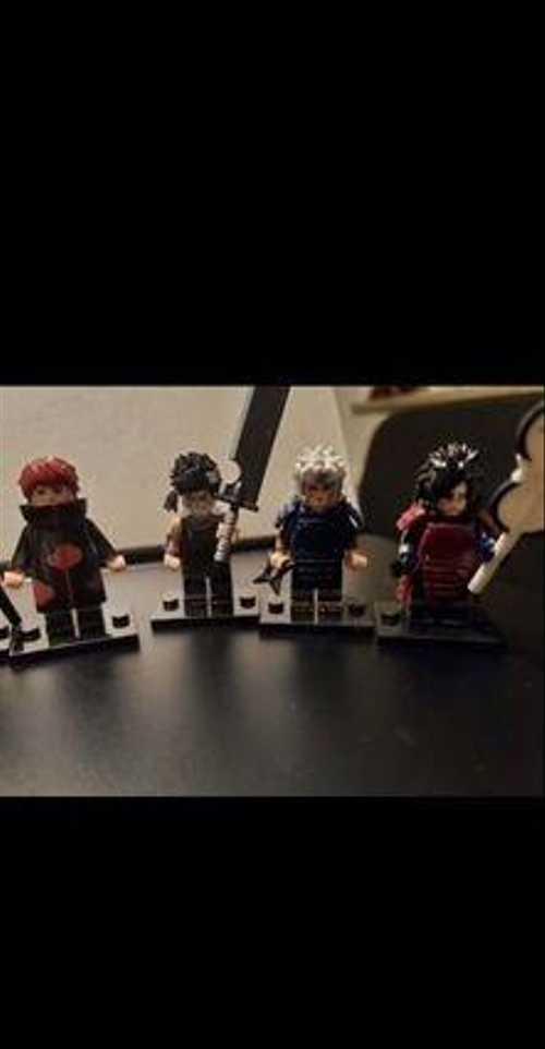 Lego Naruto минифигурки лего наруто