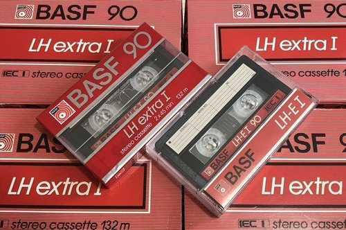 Аудиокассеты Basf LH extra l 90 блок 10 штук