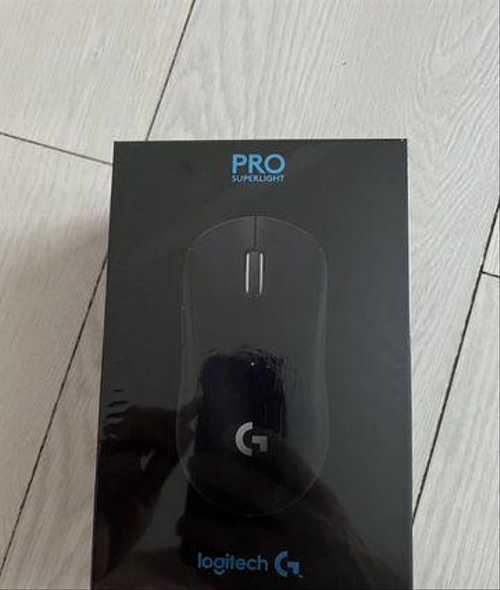 Игровая мышь Logitech PRO superlight черная рст