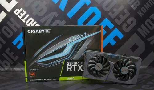 Видеокарта Gigabyte RTX 3050 eagle 8GB