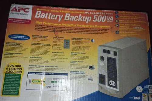 Ибп APC Back-Up 500VA