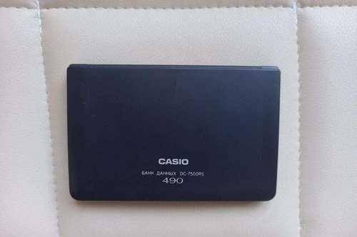 Банк данных Casio