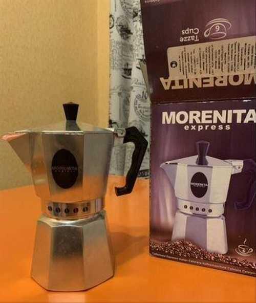 Гейзерная кофеварка Bialetti Morenita