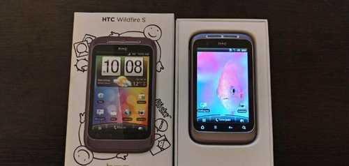 HTC Wildfire S (пурпурный)