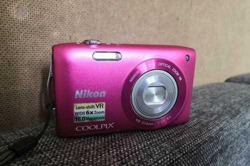 Компактный фотоаппарат Nicon Coolpix s3300