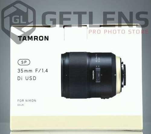 Tamron SP 35mm 1.4 Di USD Nikon (F045N) (Новый)