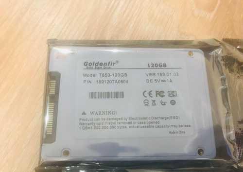 SSD Goldenfir 120GB на доставку