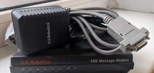 Модем U.S.Robotics 56K Message modem V.92 (5668)