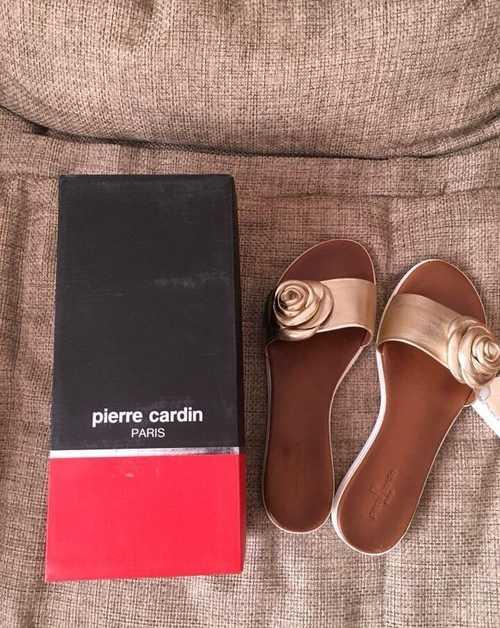 Шлёпанцы Pierre Cardin и эспадрильи H&M новые