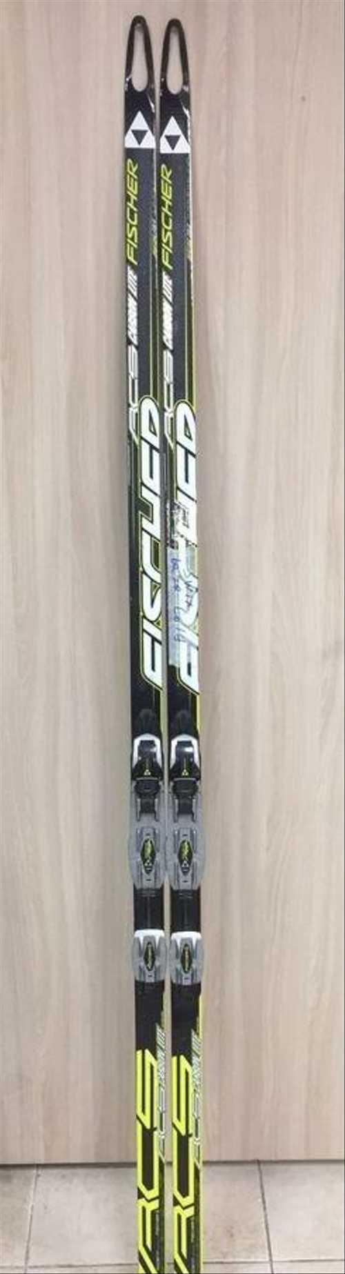 Беговые лыжи fischer carbonlite 187см cold 12r