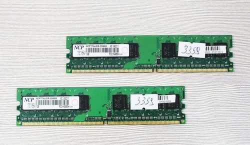 Оперативная память DDR2 1 GB 800 MHz NCP