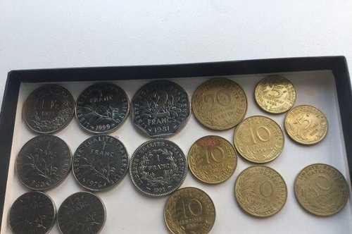 Монеты европейских стран и оаэ