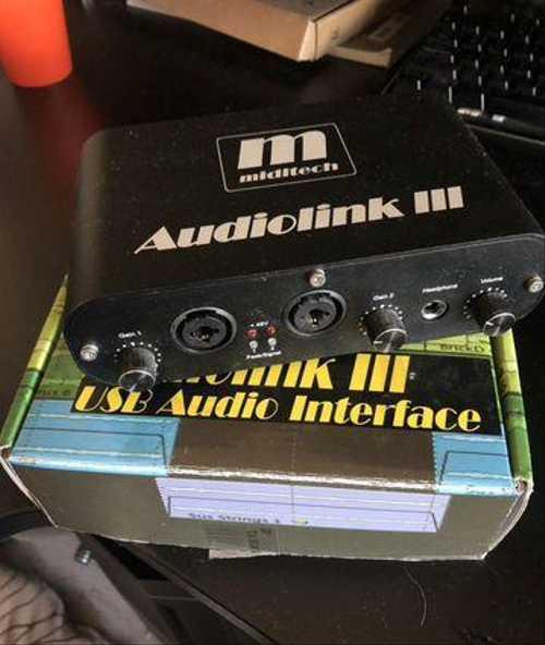 Внешняя usb звукрвая карта Miditech Audiolink 3