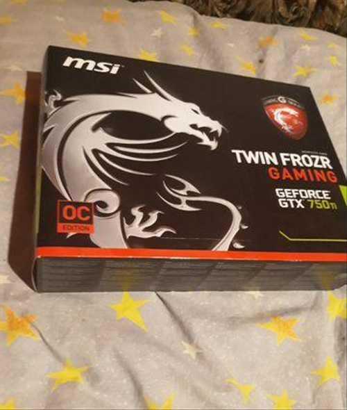 MSI GeForce GTX 750 Ti OC Twin Frozr Gaming (N750T купить | Комьютерные ...