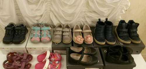 Ecco, Geox, Crocs на 28- 29