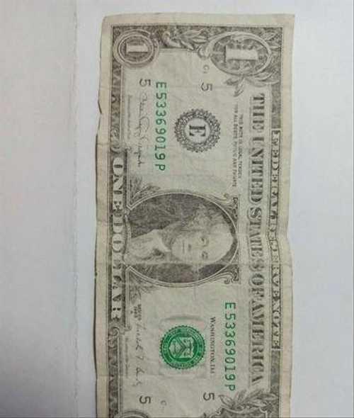 Банкнота 2 доллара 1988 года Вашингтон купить.