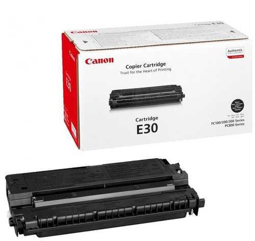 Canon e-30 (2014) тонер-картридж черный