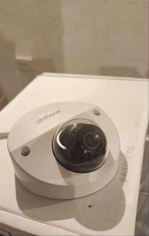 Камера видеонаблюдения купольная Dahua со звуком