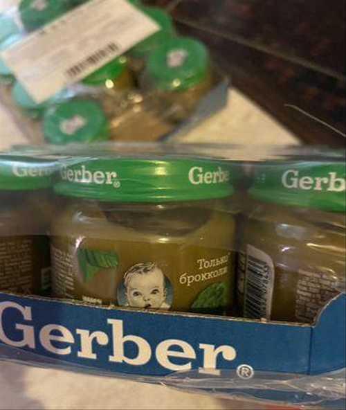 Пюре Gerber брокколи
