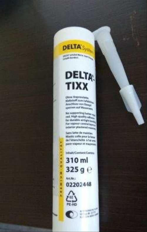 Дельта тикс tixx 310 мл, клей для пароизоляции