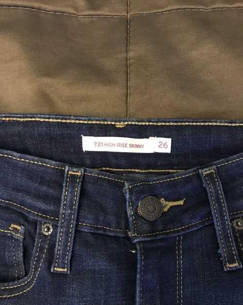 Джинсы женские Levi’s 721 High rise skinny размер