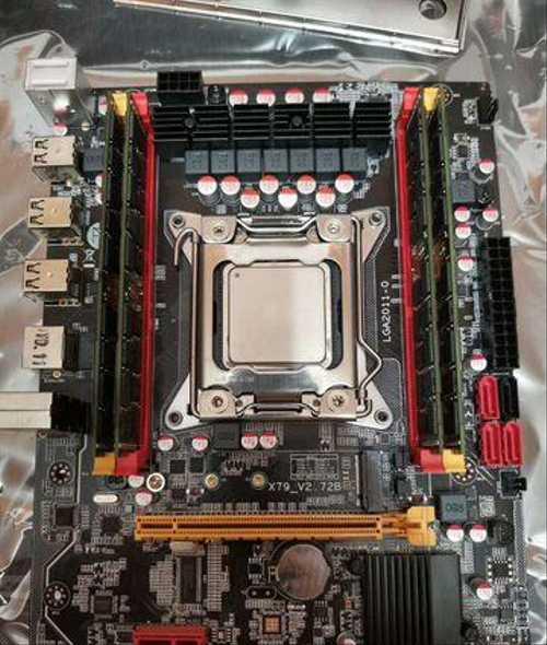 Материнская плата lga2011 с процессором Xeon e5 26