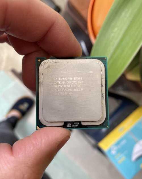 Intel core 2 duo E7500
